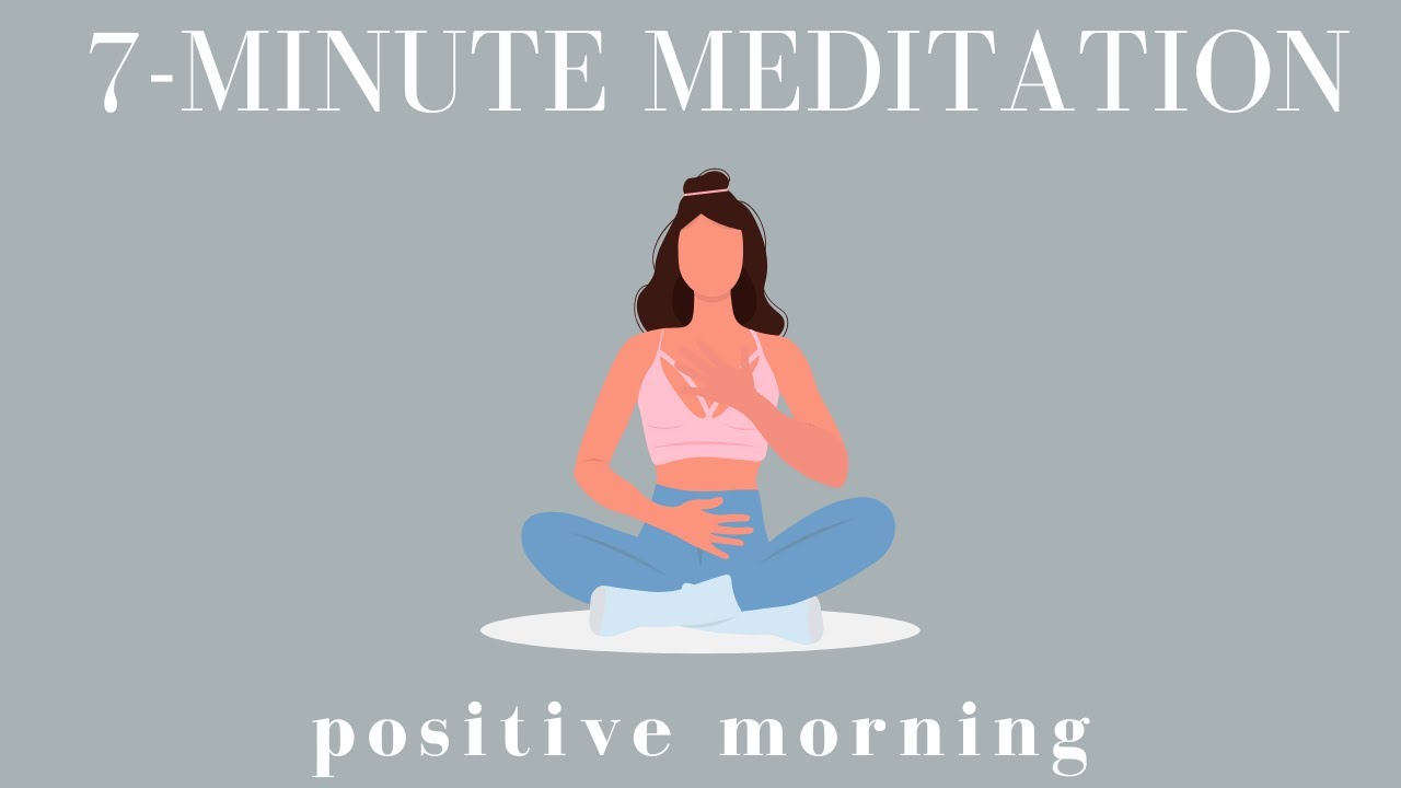 7 min guided morning meditation for positive energy! ☀️ start your day ...