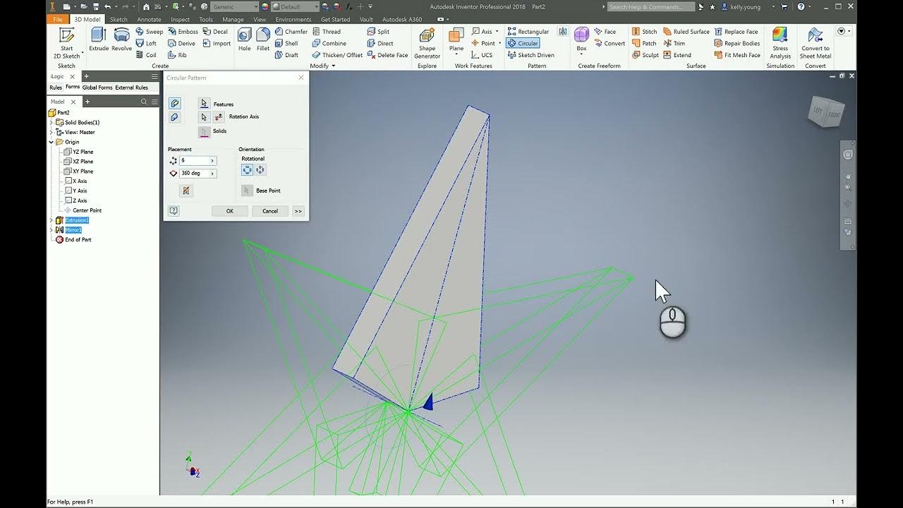Creating Parametric Star - YouTube