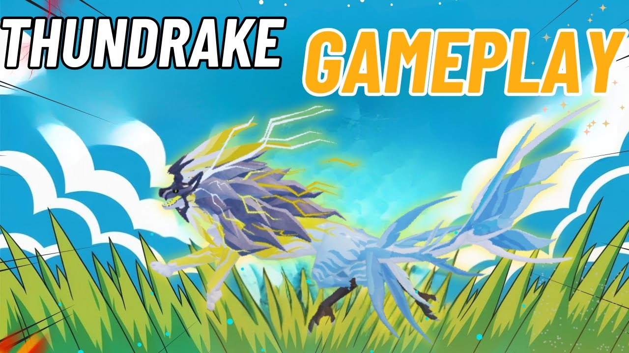 New THUNDRAKE Gameplay! ⚡ Disaster Event Creature Showcase | Creatures ...
