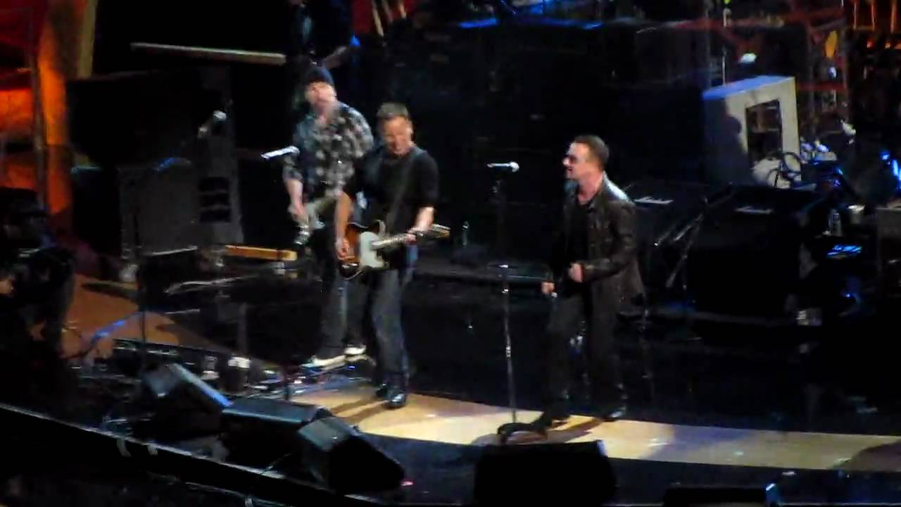 Rock & Roll hall of fame 25th anniversary concerts: U2 & Bruce ...