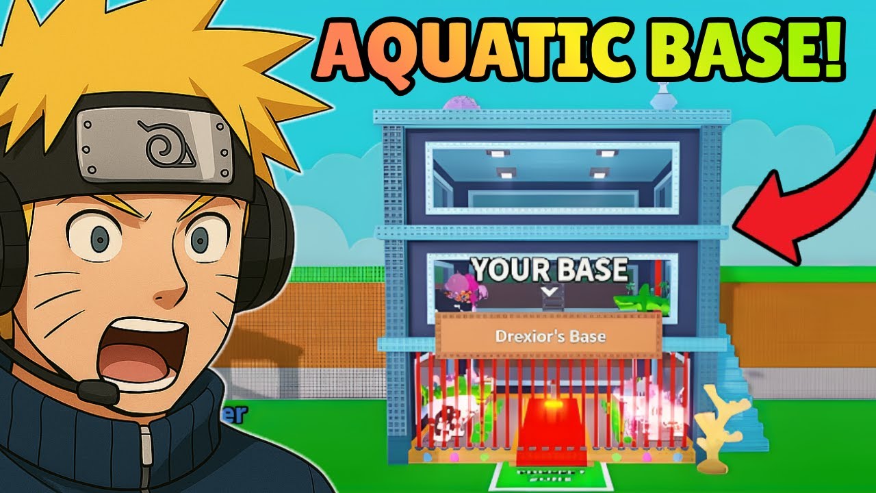 🔴Getting the NEW AQUATIC BASE in Steal a Brainrot (DAY 4) - YouTube