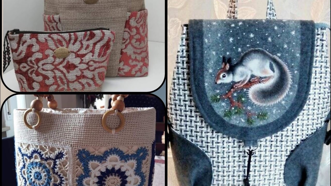 luxury most beautiful collection handmade bag ideas - YouTube