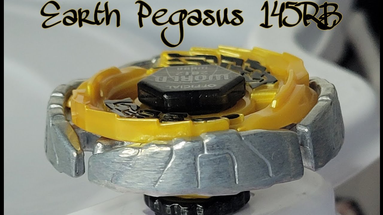 THE most AESTHETIC Beyblade Combos (Earth Pegasus 145RB) The Pegasus Bling - YouTube