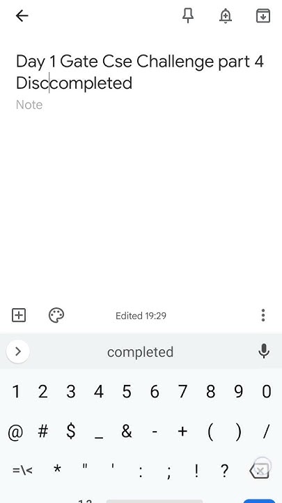 gate cse day 1 part 4 challenge completed - YouTube