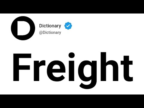 Freight Meaning In English