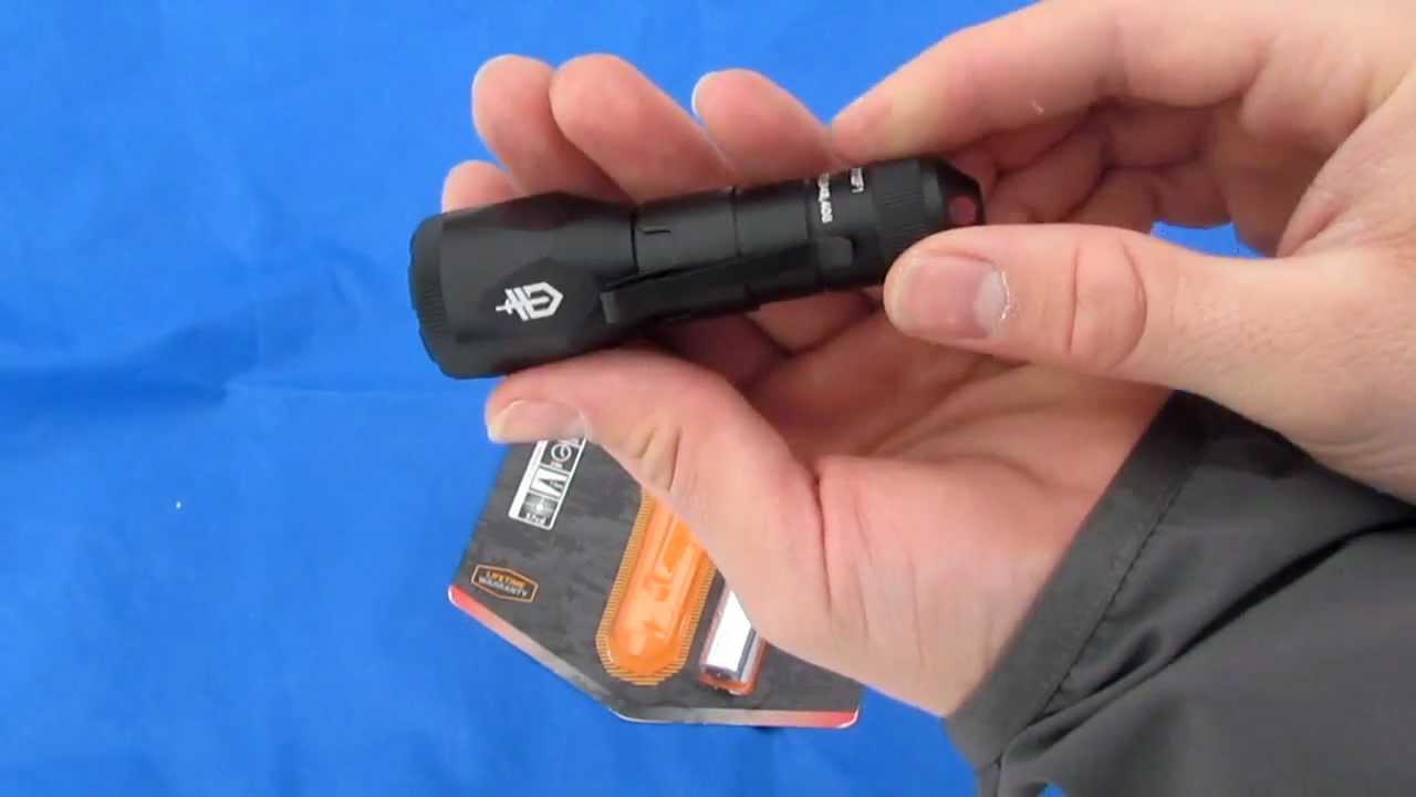 Gerber Recon Tactical Flashlight - Review - YouTube