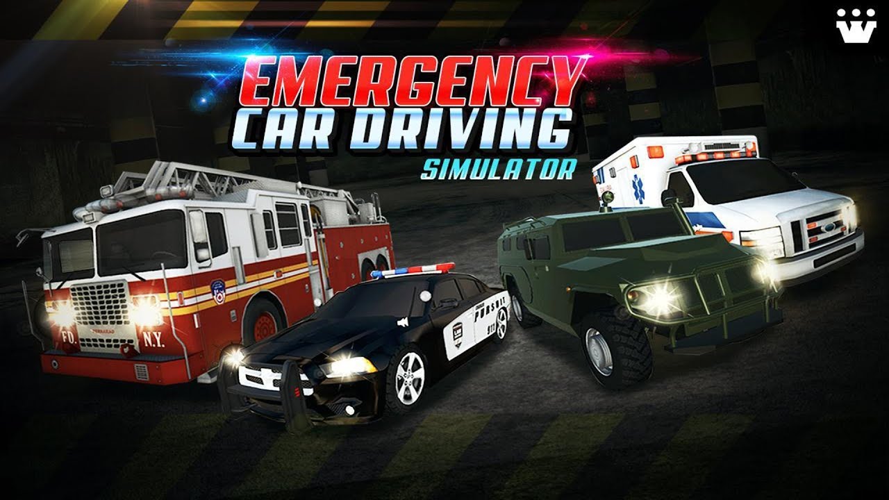 Emergency Car Driving Simualtor Game Police Car Fire Truck Ambulance ...