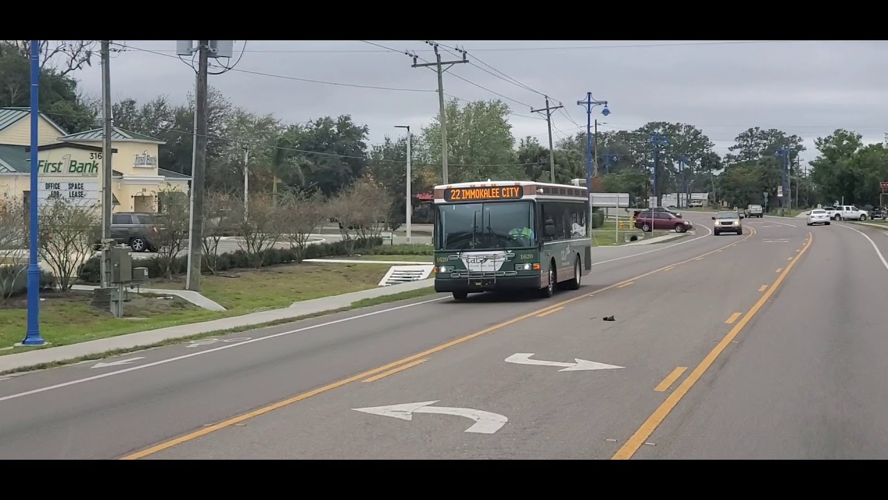 CAT (Collier Area Transit) Gillig Low-Floor 29ft bus 1620 in Immokalee ...
