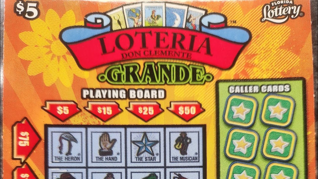 $5 Loteria Grande lottery scratch off tickets - YouTube
