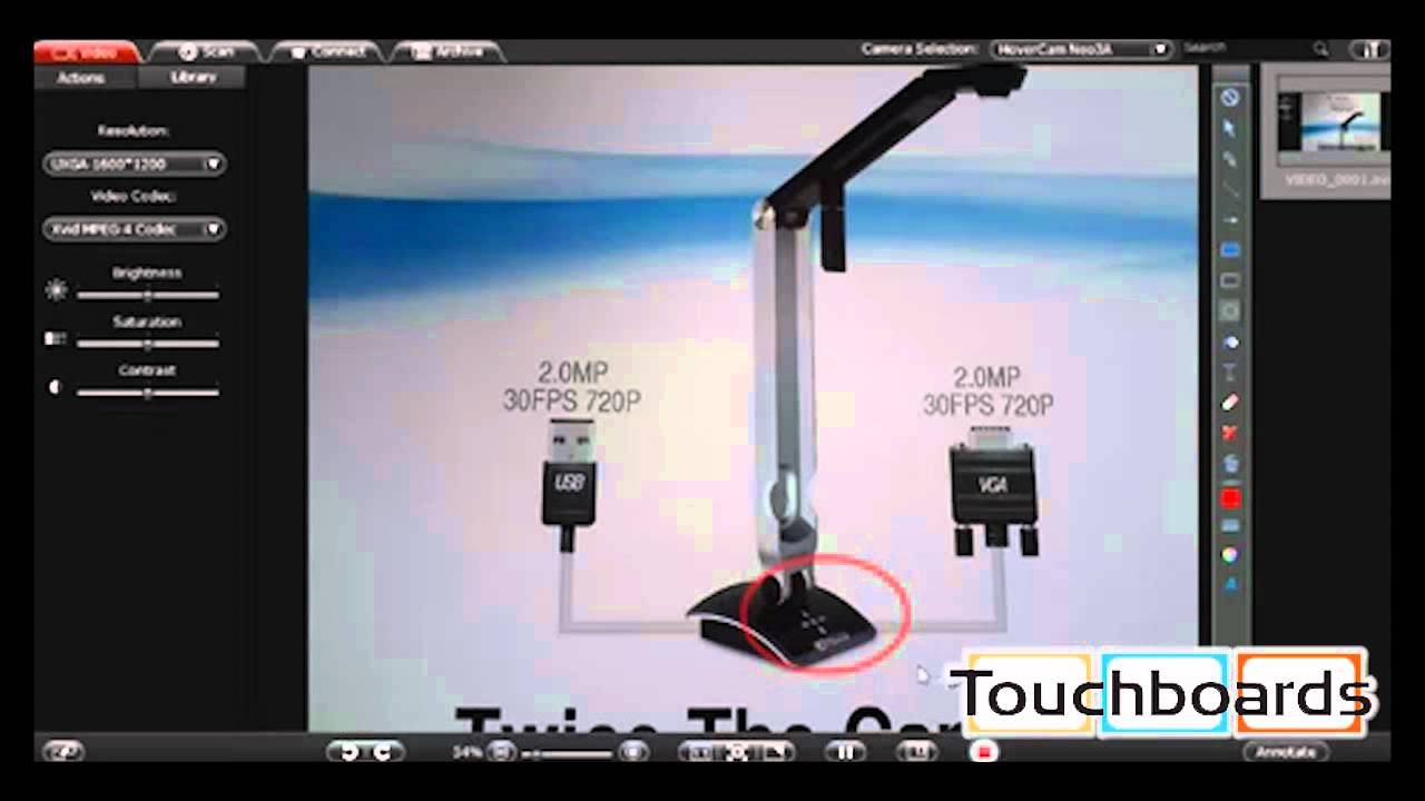 HoverCam Neo 3 Buttons Tutorial - YouTube