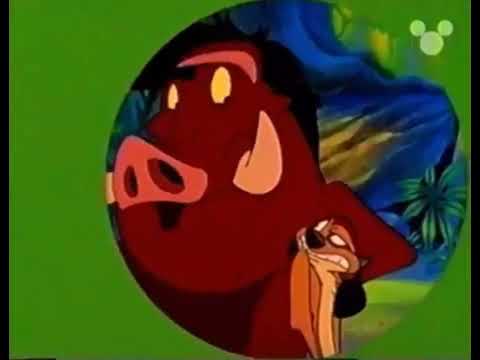 Disney Channel Timon & Pumbaa WBRB and BTTS Bumpers (US and UK Versions ...
