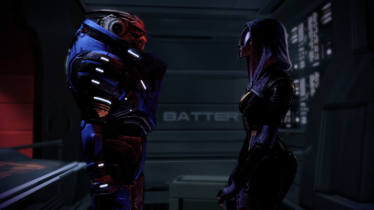 Tali and Garrus Romance | Mass Effect 2 - YouTube