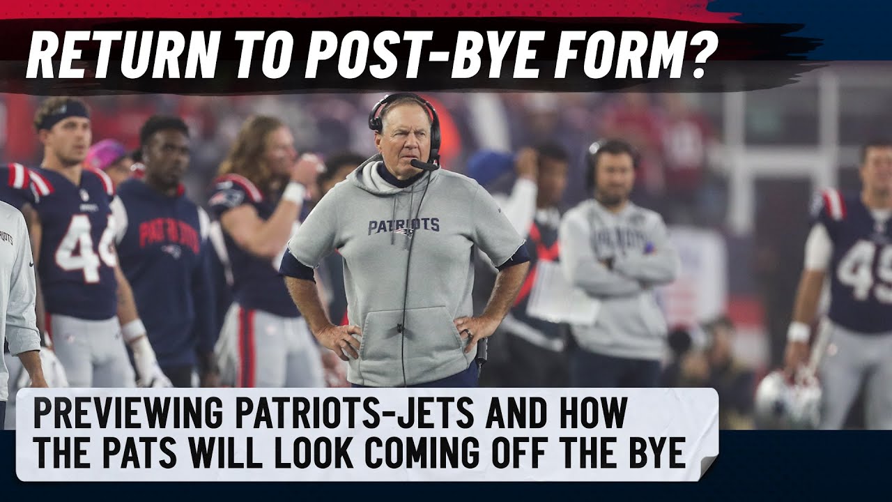 Can Belichick and the Patriots get their 'after the BYE magic' back ...