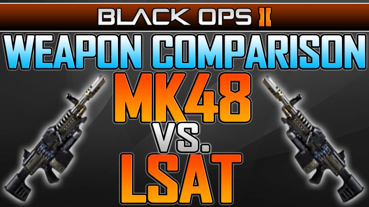 Black Ops 2: MK48 vs. LSAT - Weapon Comparison! (BO2 Multiplayer ...