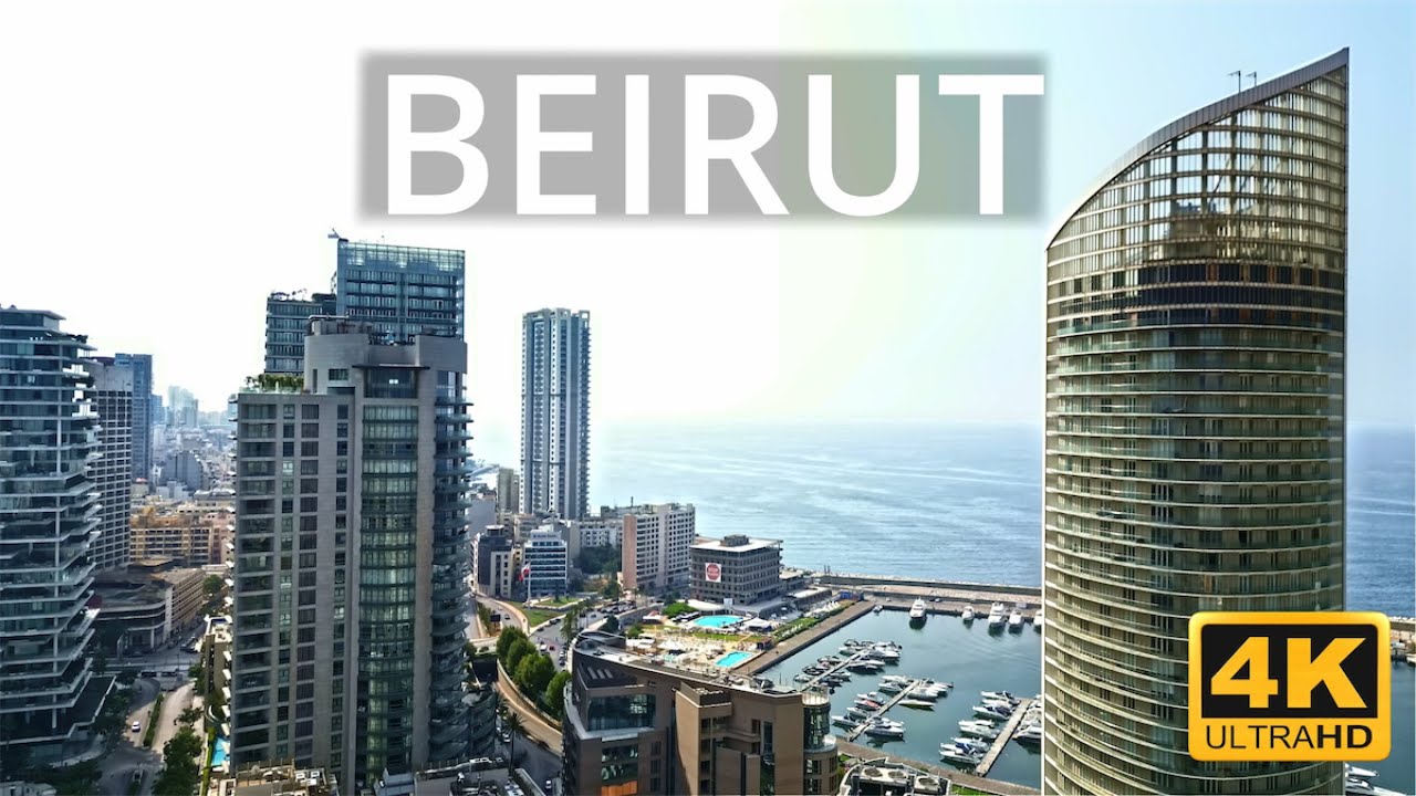 Beirut, Lebanon 🇱🇧| 4K Drone Footage - تصوير جوي لمدينة بيروت - YouTube