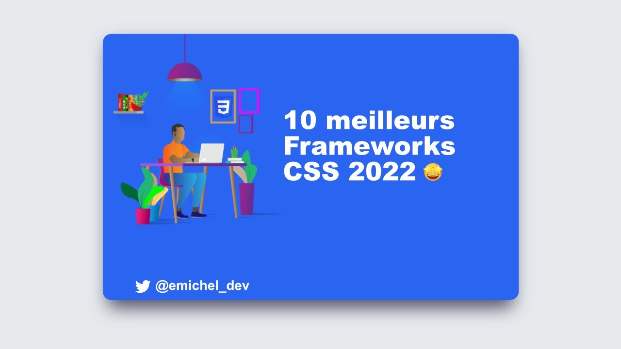 10 meilleurs Frameworks CSS 2022 - YouTube