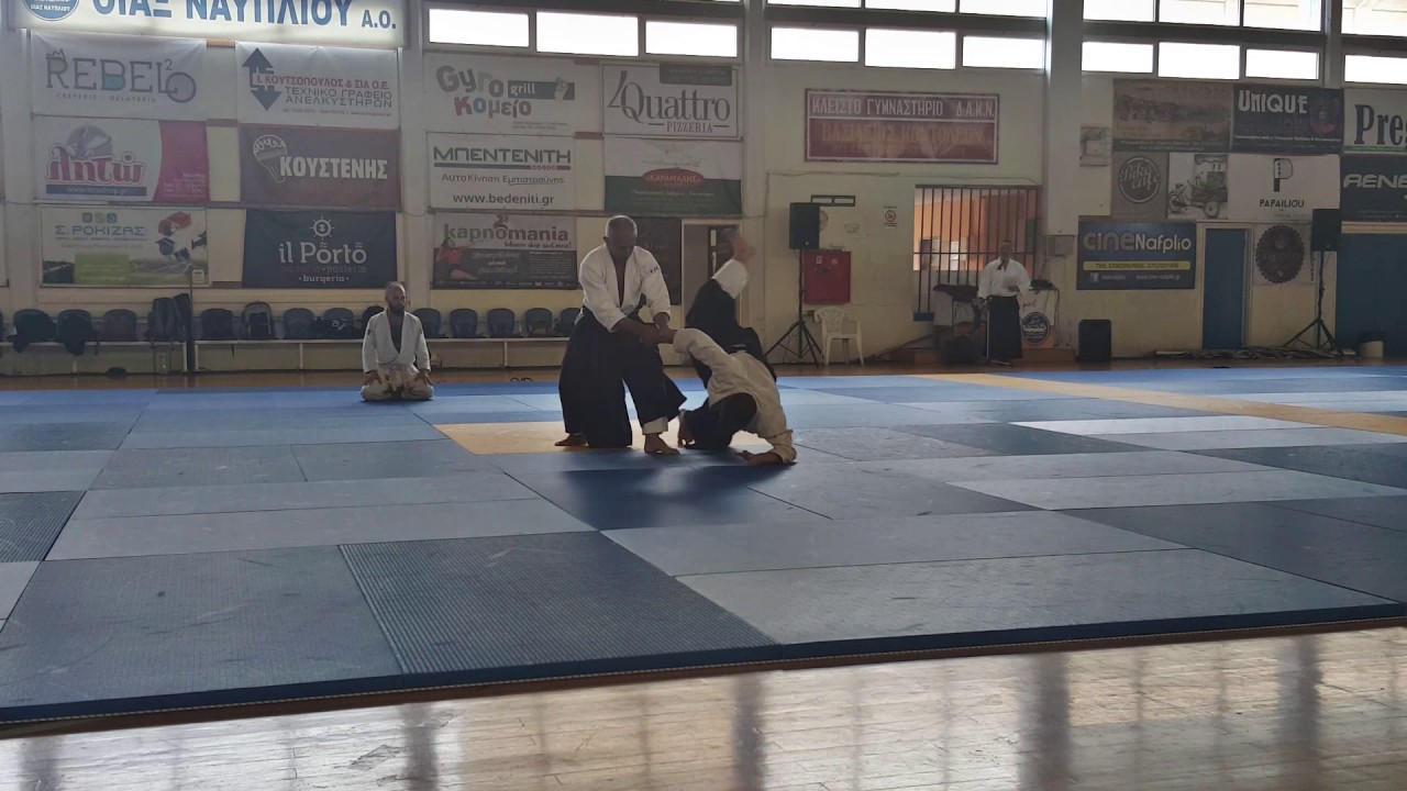 George Margaritis, 4th Dan, Spring 2017 Aikido Demonstration - YouTube