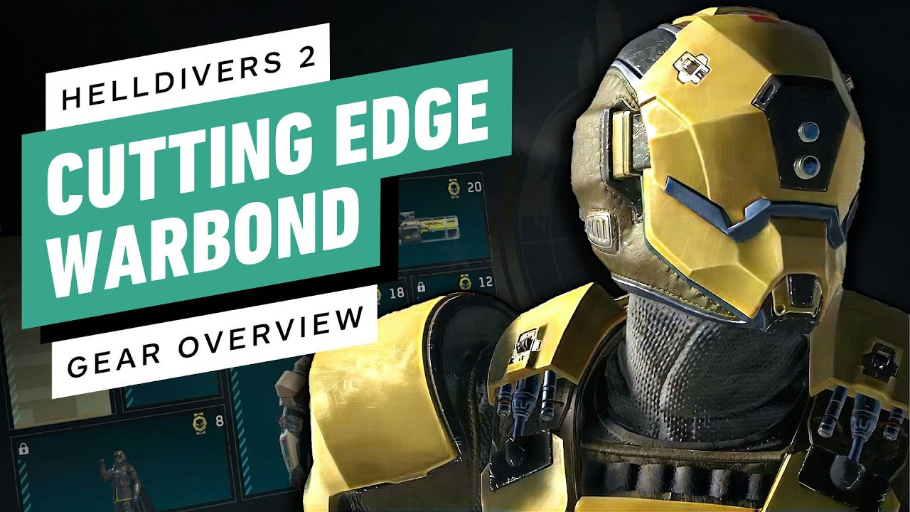 Helldivers 2: The Best Gear in the Cutting Edge Warbond - YouTube