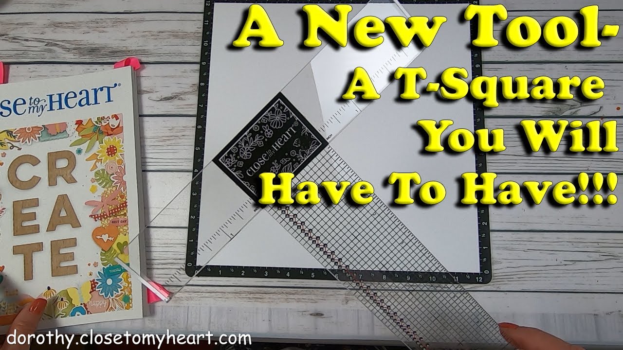 A New Tool-A T-Square Ruler You Will Have to Have!!! - YouTube