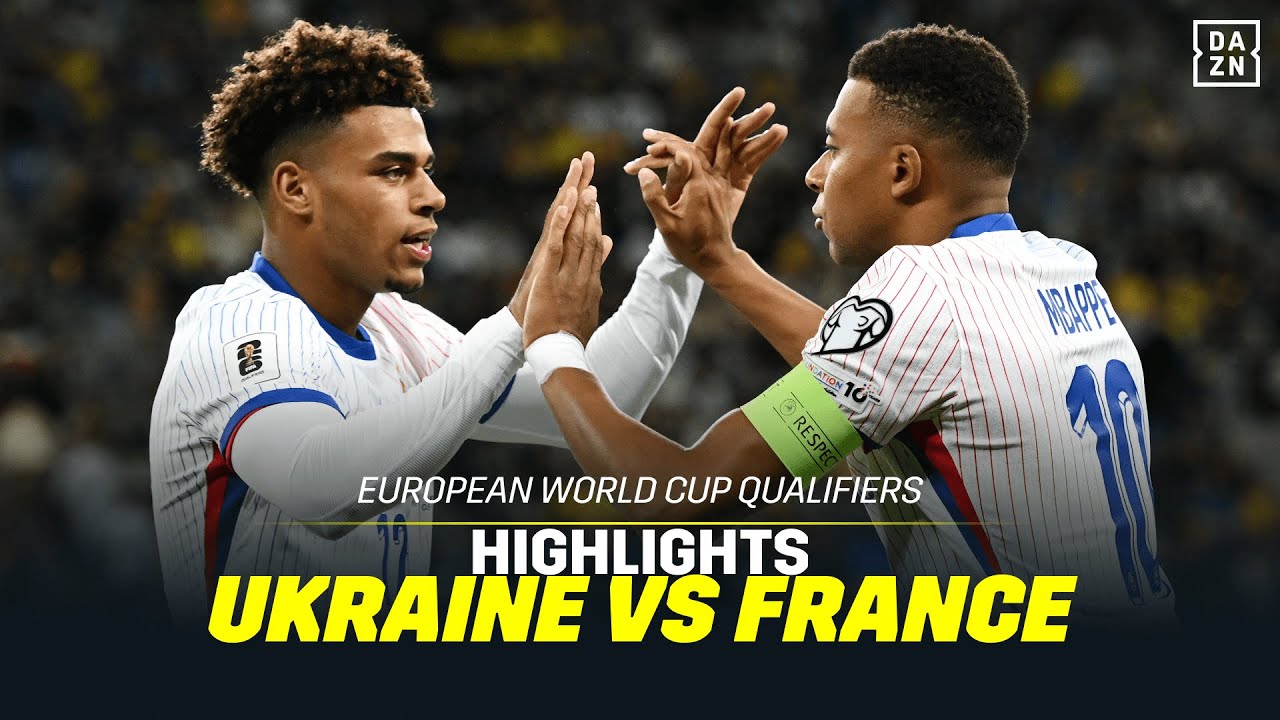 Ukraine vs France | European 2026 World Cup Qualifiers - YouTube