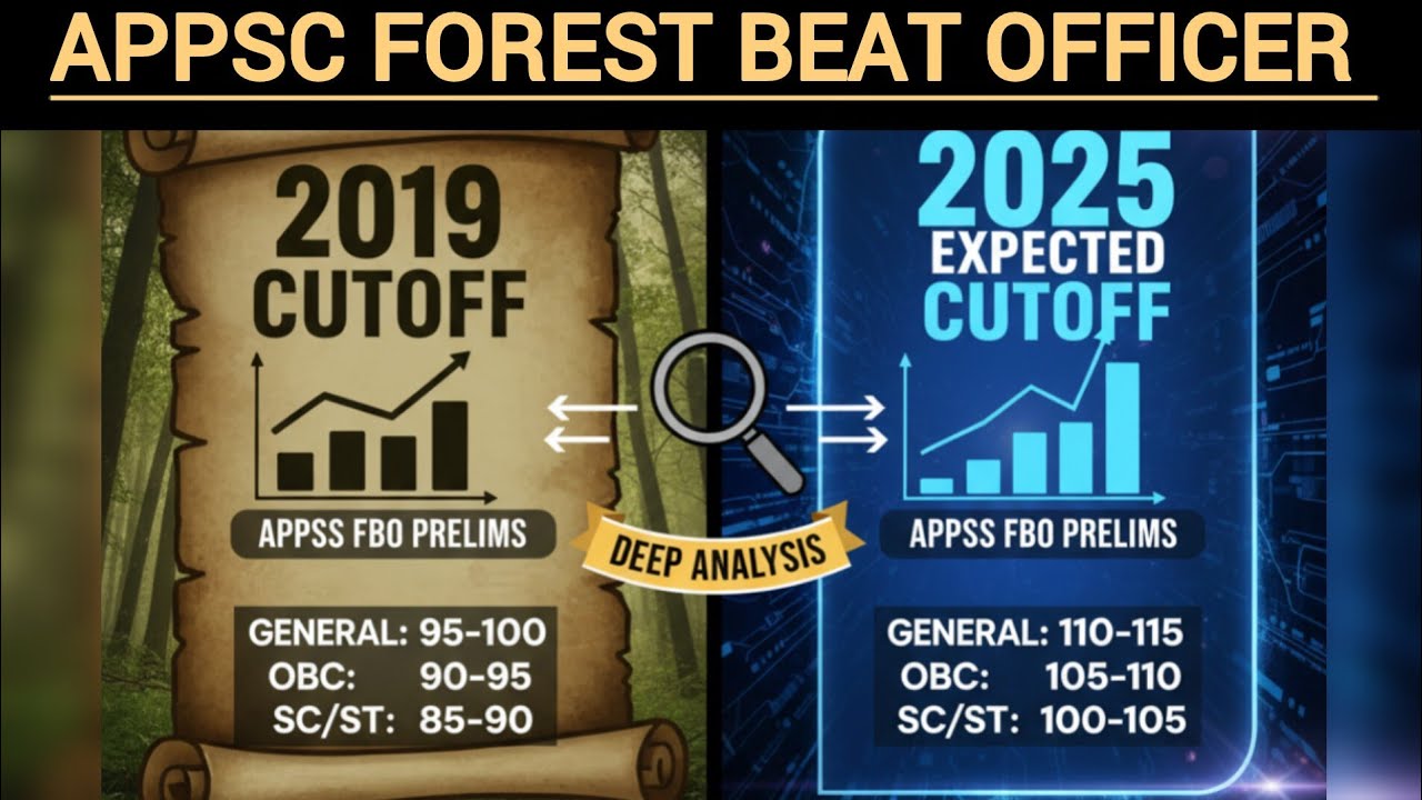 APPSC FOREST BEAT OFFICER 2025 CUTOFF | FOREST BEAT OFFICER PREVIOUS ...