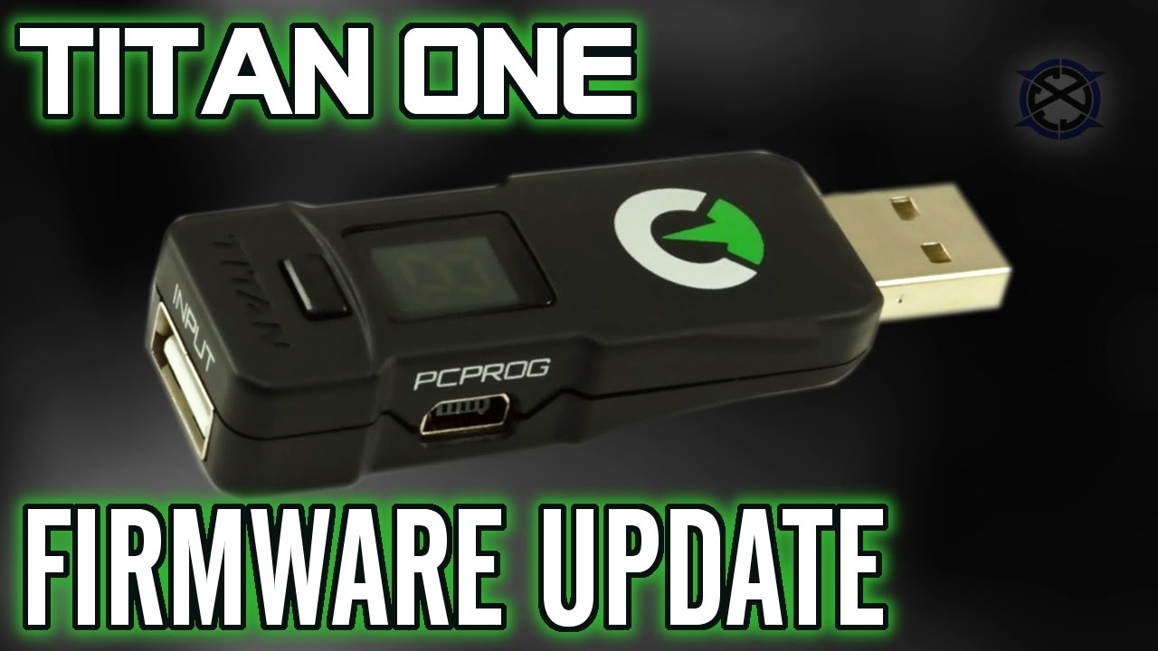 Titan One: How to Update the Firmware - YouTube