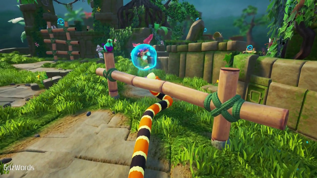 Snake Pass [PS4] First mins - YouTube