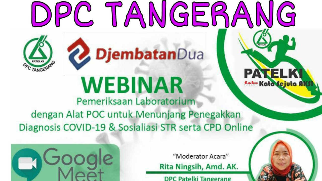 Webinar Patelki DPC Tangerang - YouTube