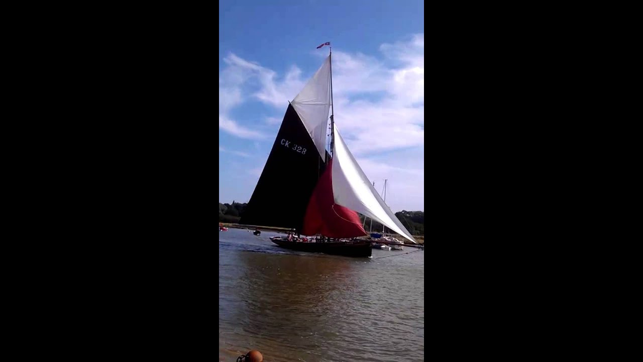 Essex fishing smack boat 2014 - YouTube