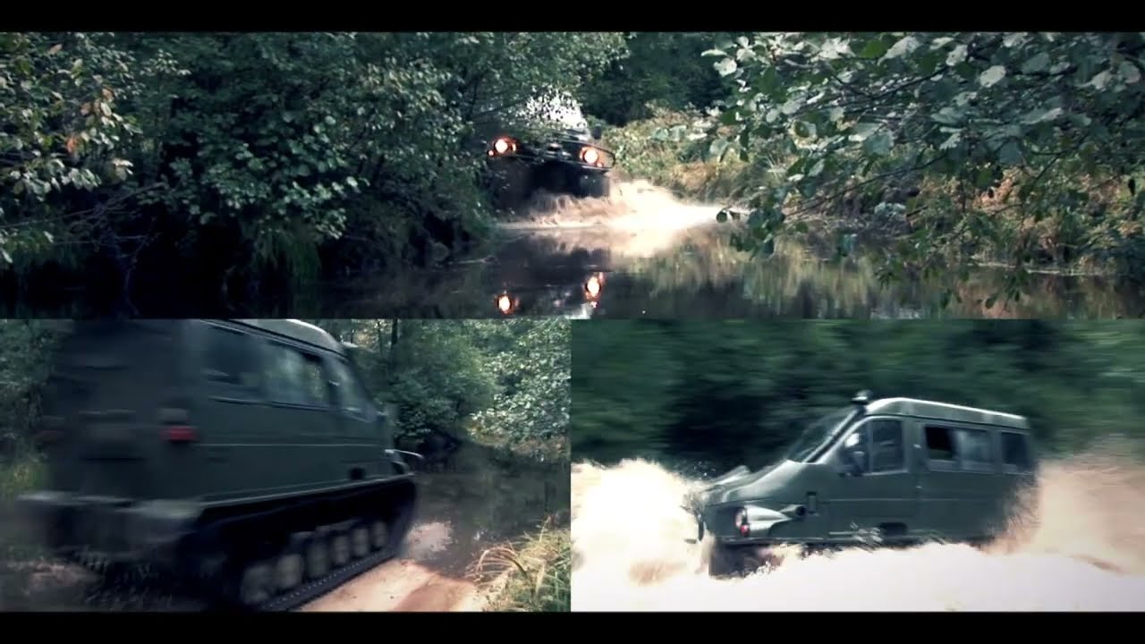 Заволжский завод гусеничных тягачей / "ZZGT" GAZ-3409 AATV - YouTube