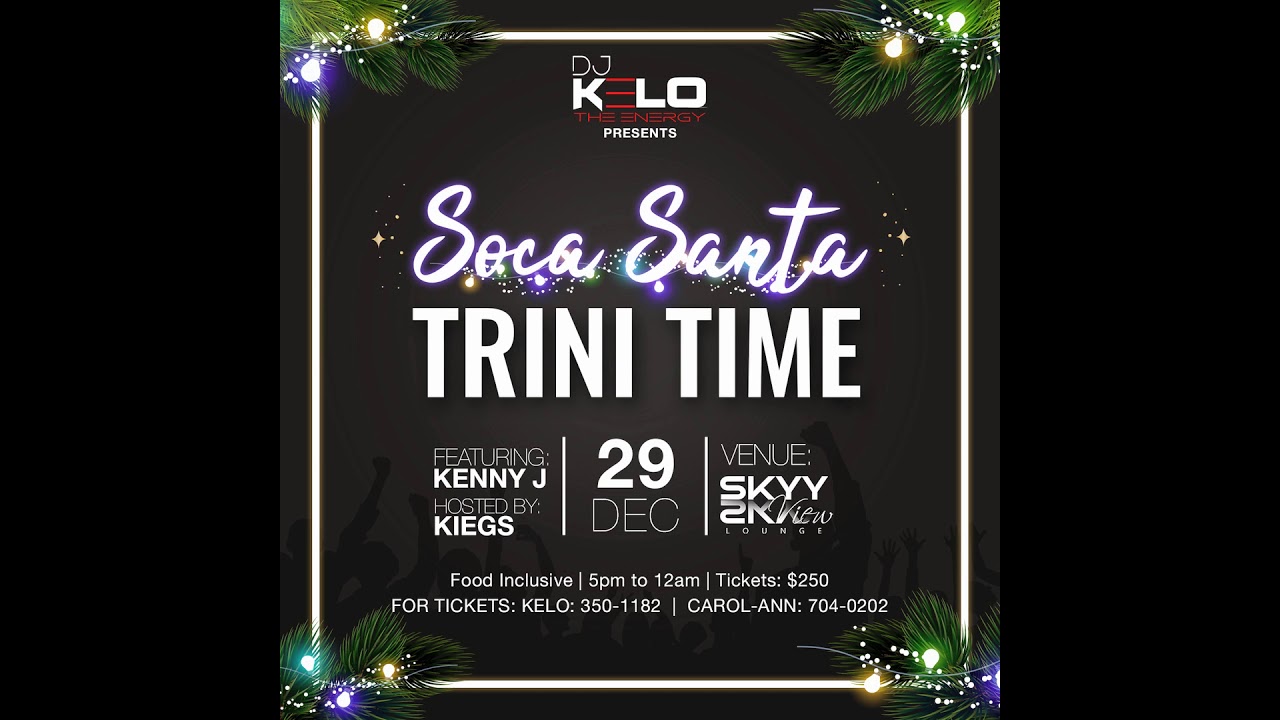 Soca Santa Trini Time Official Mixtape "2019 Parang Soca Mixtape" - YouTube