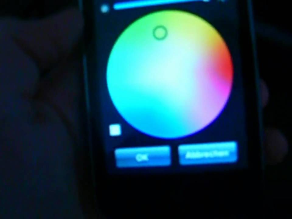 [RGB] Control lights with iPhone / iPod Touch! - YouTube