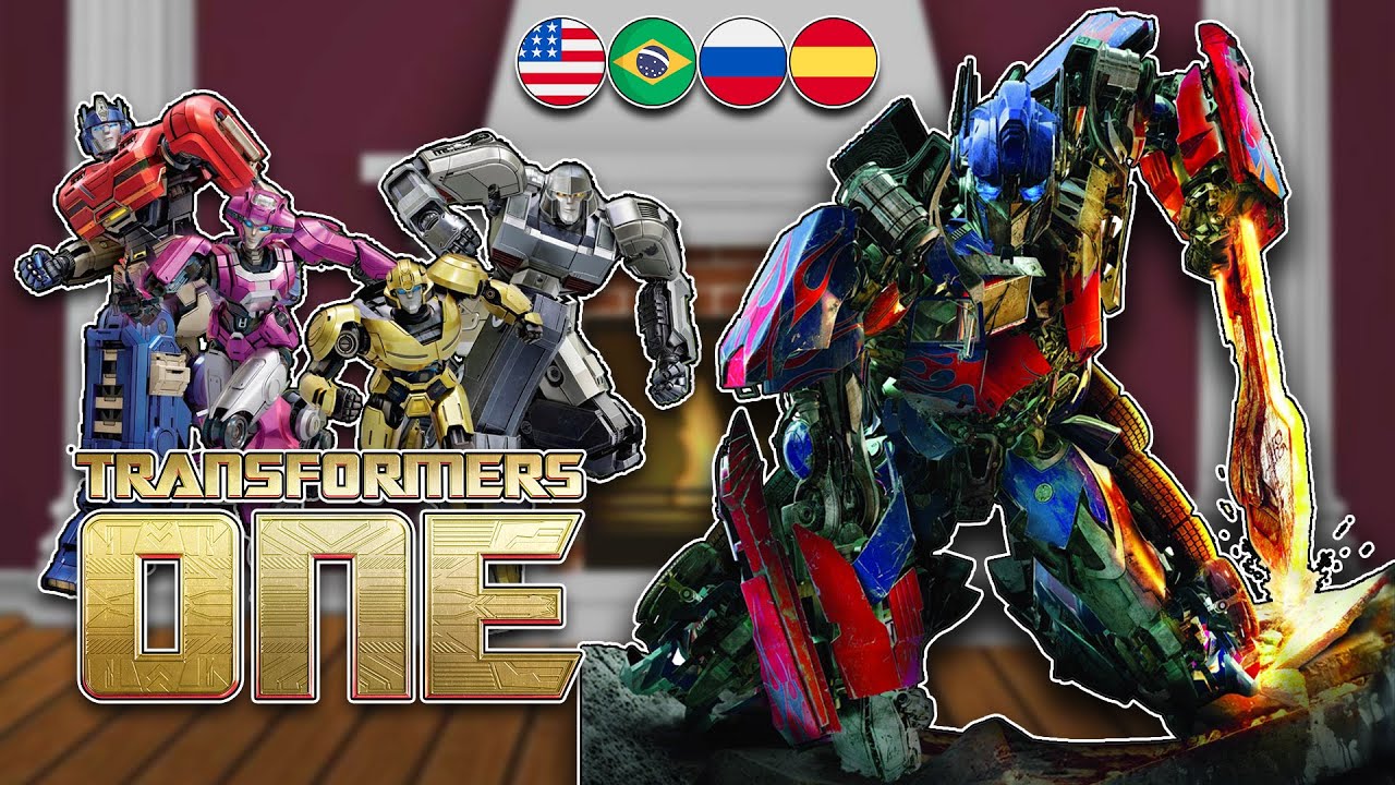 Transformers One react to Optimus Prime Bayverse | [Part 1] | Gacha ...