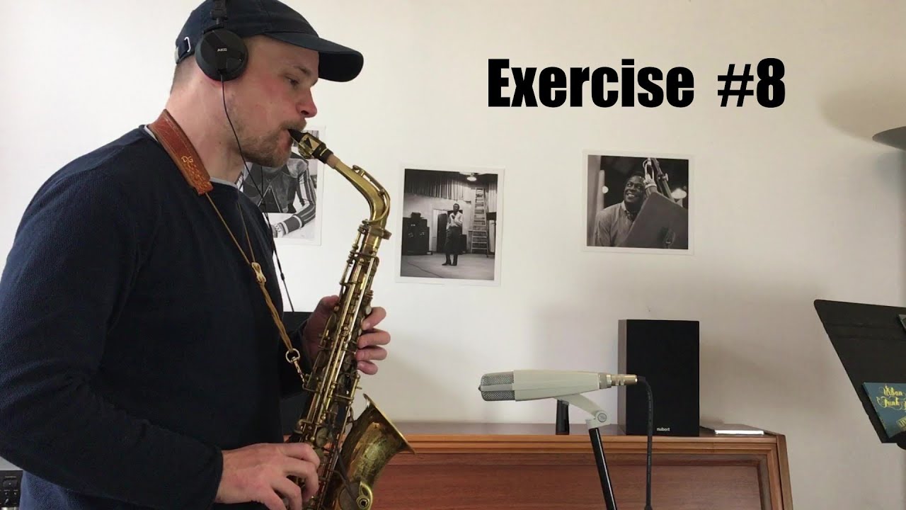 Basic Jazz Conception for Saxophone by Lennie Niehaus - Exercise #8 ...