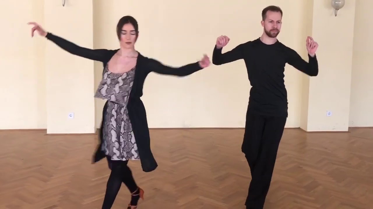 Hip Twist i Ronde Chasse Cha Cha Cha sportski ples - YouTube