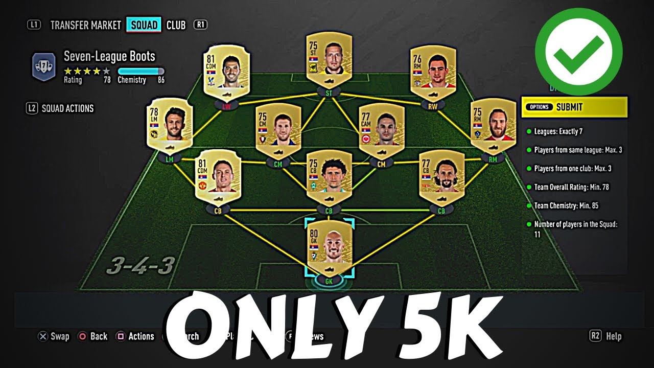HYBRID LEAGUES: SEVEN-LEAGUE BOOTS SBC (CHEAPEST WAY - NO LOYALTY ...