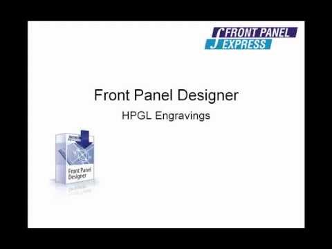 How to Insert Non-Text Engravings with the HPGL Engraving Tool - Front ...