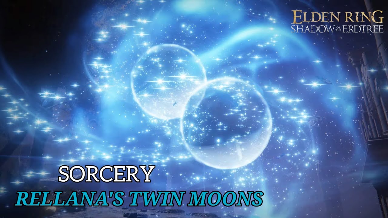Elden Ring - Rellana's Twin Moons Sorcery on Random Bosses - YouTube