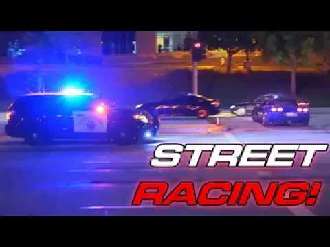 Street Racers VS Police new - YouTube