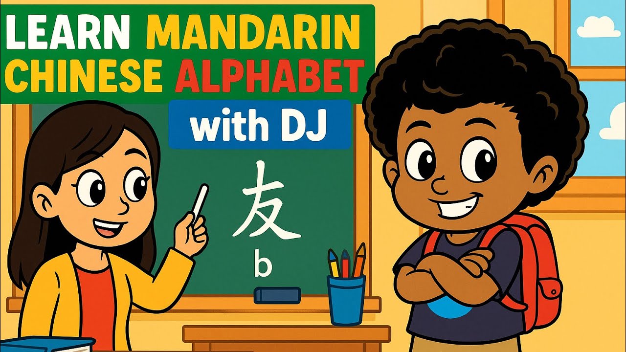 Learn the Mandarin Chinese Alphabet with DJ! Fun & Easy for ...