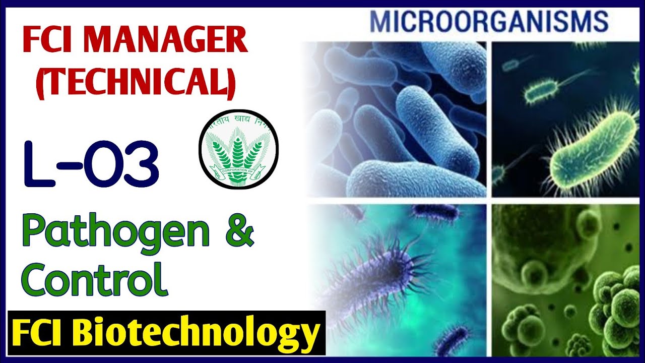 Economic Importance and Pathogen Control [L-03] Biotechnology| FCI ...