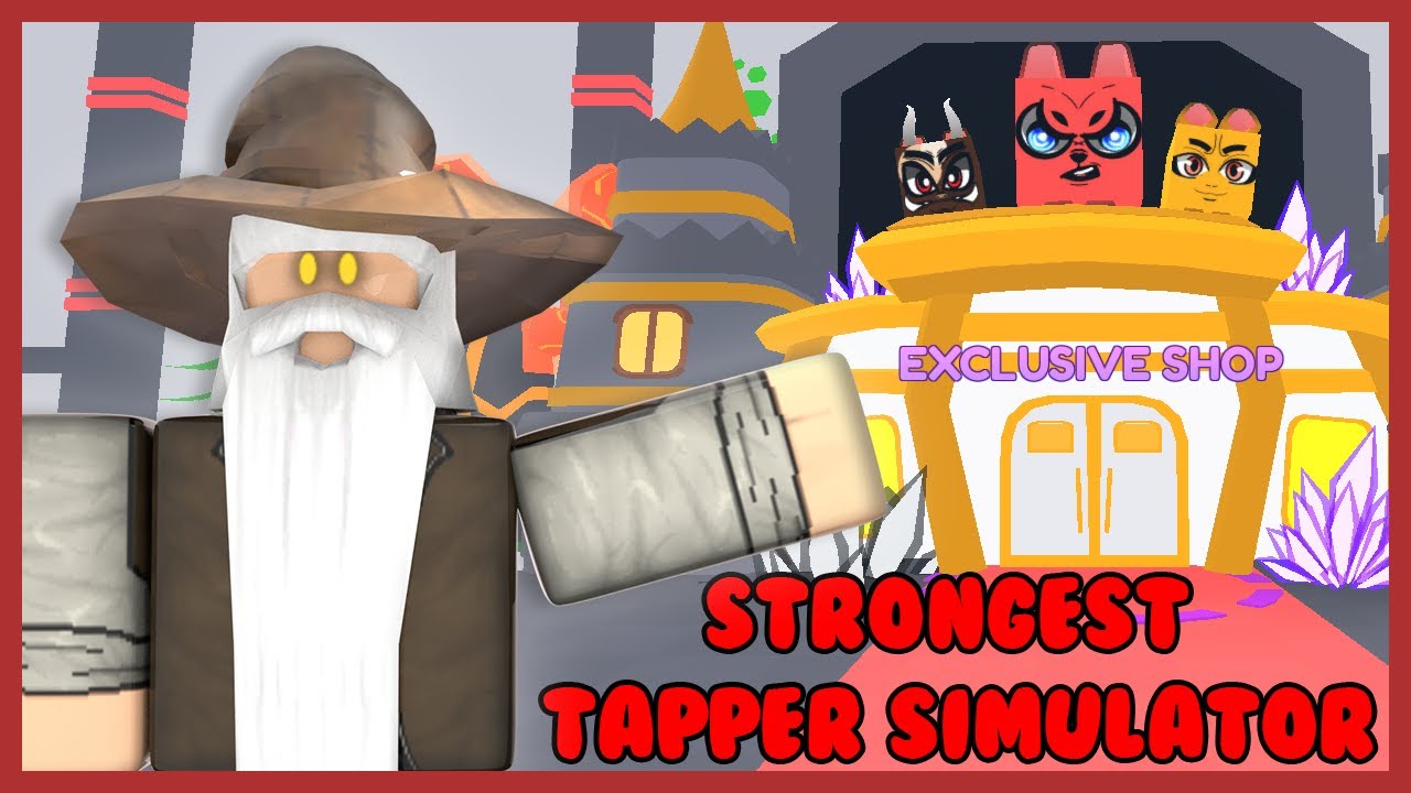 PLAYING STRONGEST TAPPER SIMULATOR IN ROBLOX - YouTube