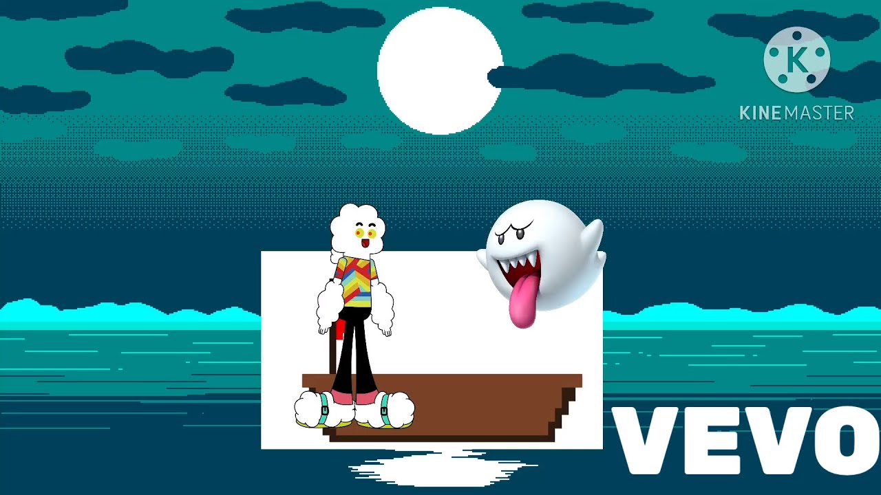 Regular show party pretty pink star song ghost network video - YouTube