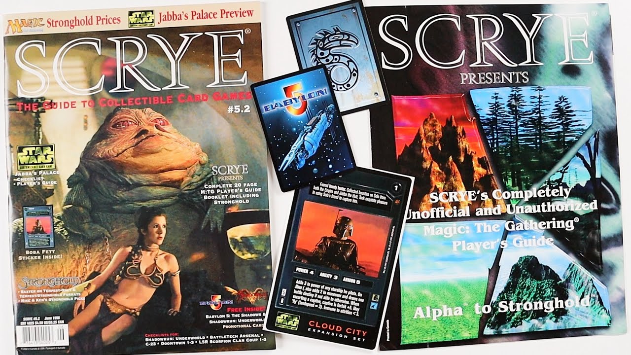 What's Inside? - SCRYE Guide To Collectible Card Games (CCG) Magazine 5 ...