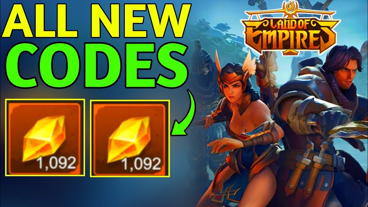 UPD⚡LAND OF EMPIRES CODES 2024 | LAND OF EMPIRES GIFT CODES 2024 - YouTube