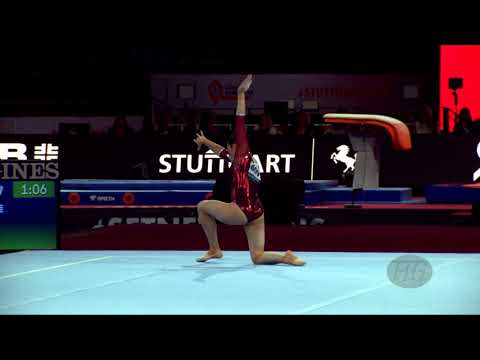 KATSALI Elvira (GRE) - 2019 Artistic Worlds, Stuttgart (GER) - Qualifications Floor Exercise