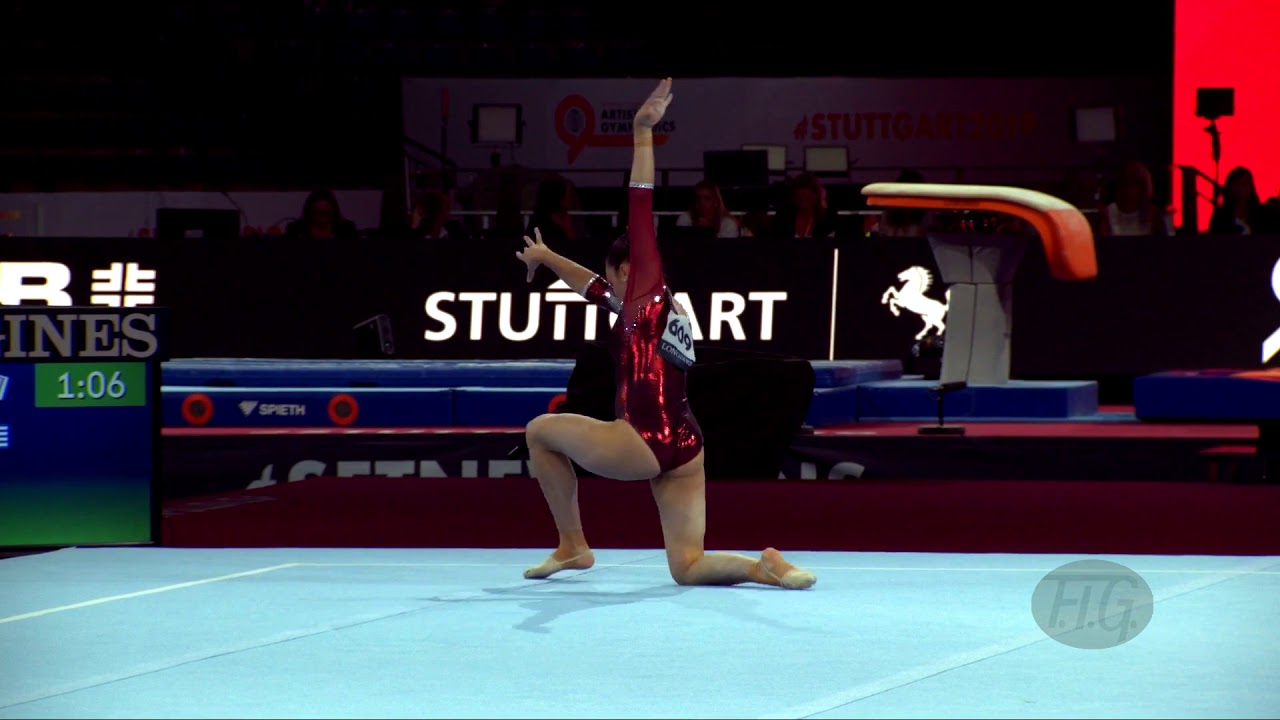 KATSALI Elvira (GRE) - 2019 Artistic Worlds, Stuttgart (GER ...