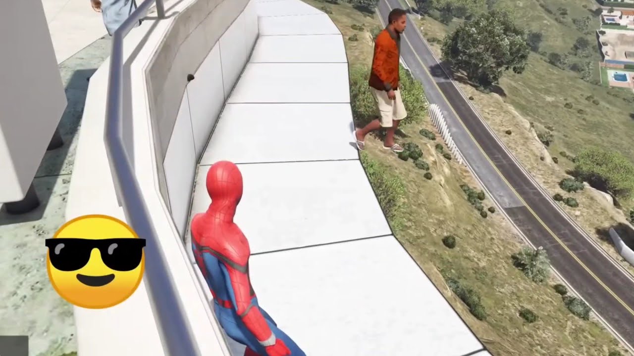 GTA 5 Falling off Highest Buildings #21 - GTA 5 Funny Moments & Fails ...