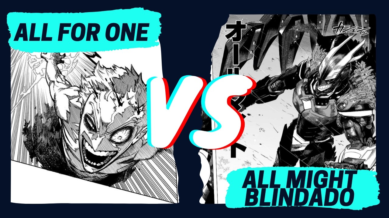 Final ÉPICO de Boku no Hero Academia Manga - Parte 3-All for one vs All ...