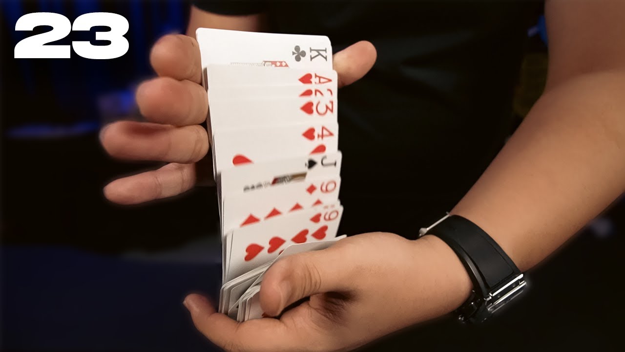 Learn the Waterfall/Cascade (Card Magic Tutorial) - YouTube